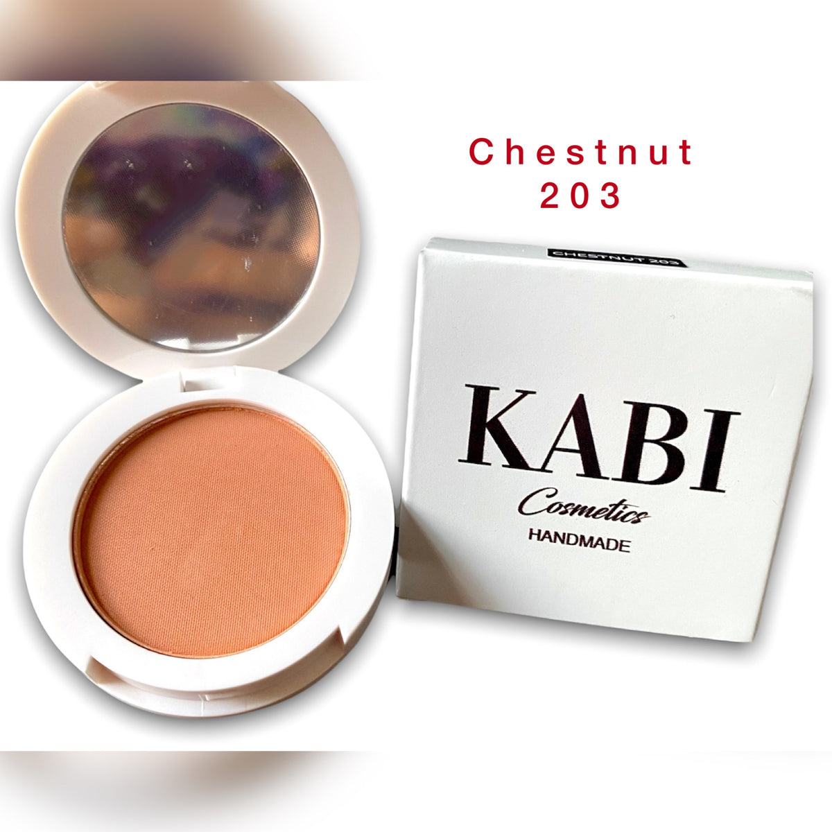 Chestnut natural blush– KABI Cosmetics